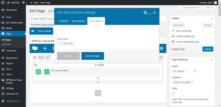 Icon List shortcode - WordPress addon for WPBakery Visual Composer plugin